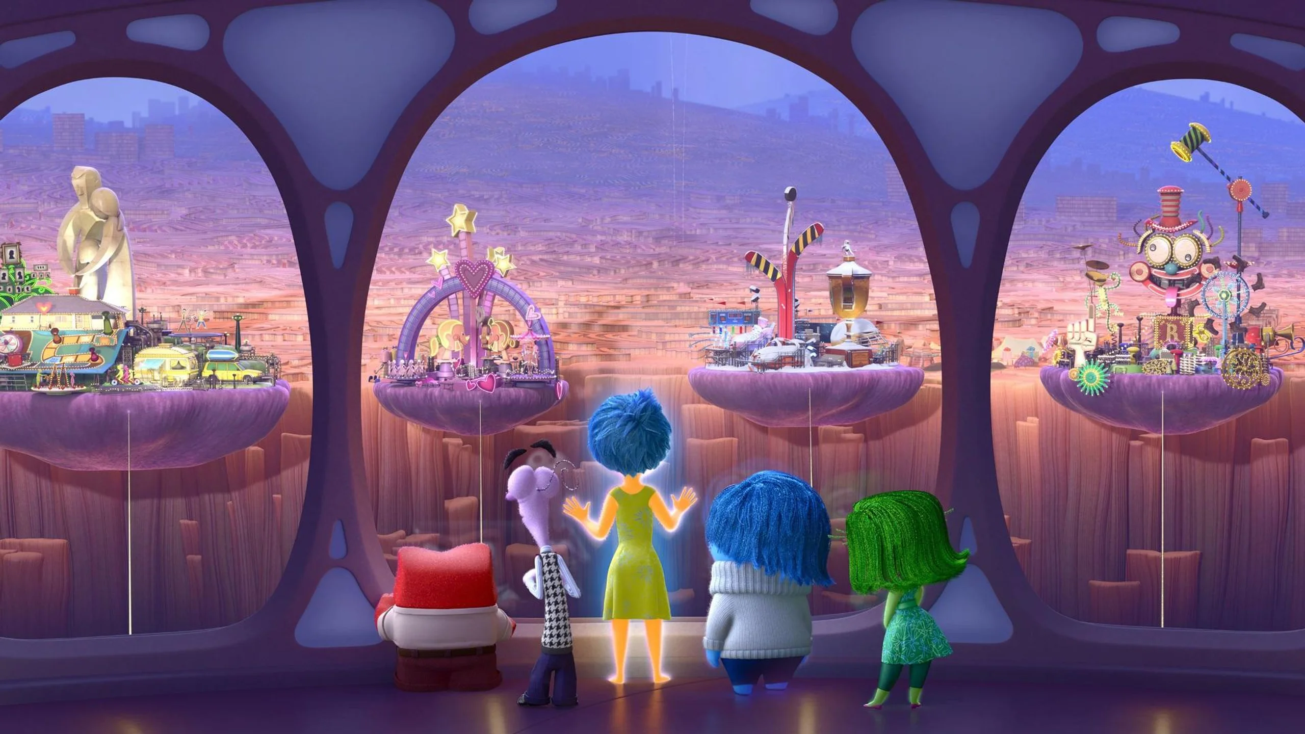 انیمیشن درون و بیرون (Inside Out) با دوبله فارسی رایگان | مایاوا